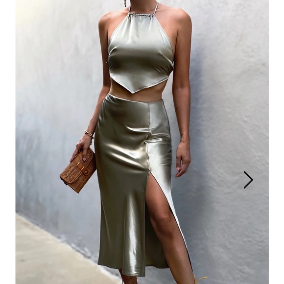 runway the label | Dresses | Carmen Runaway The Label Set Size Xs Sage ...